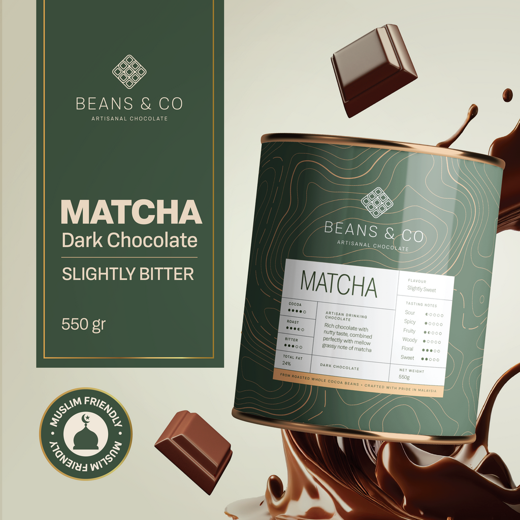 Matcha Dark Chocolate – BeansAndCo MY